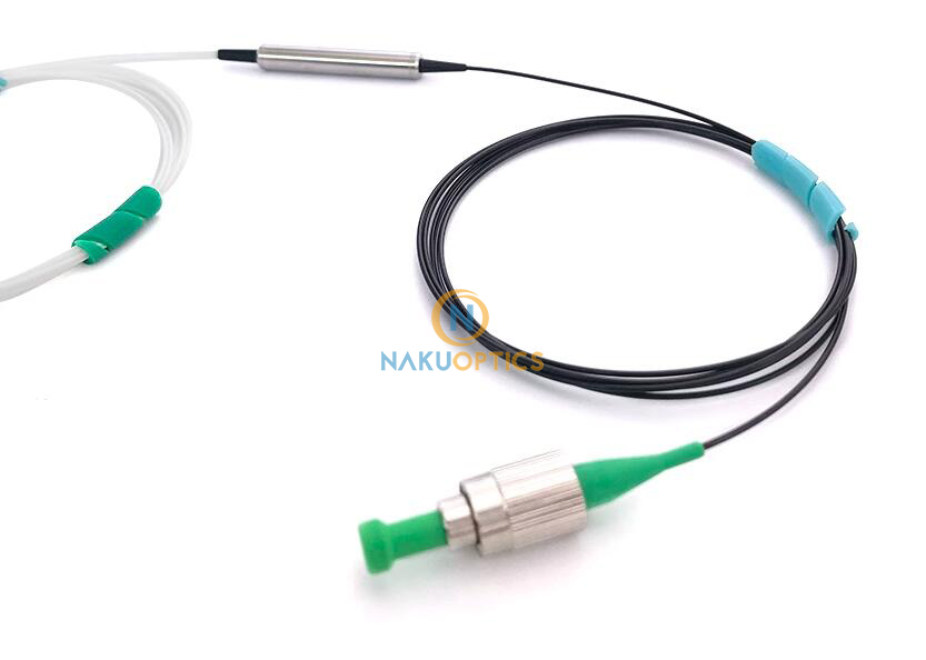 1310/1480/1550nm SM/PM Fiber Splitter 1X2 Panda Polarizing Beam ...