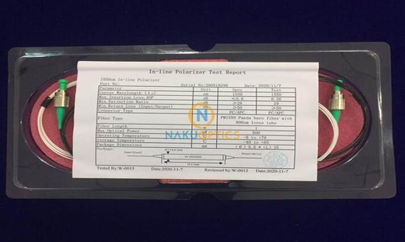 1064nm In-Line Fiber Optic Depolarizers With PM Fiber PM Optical ...