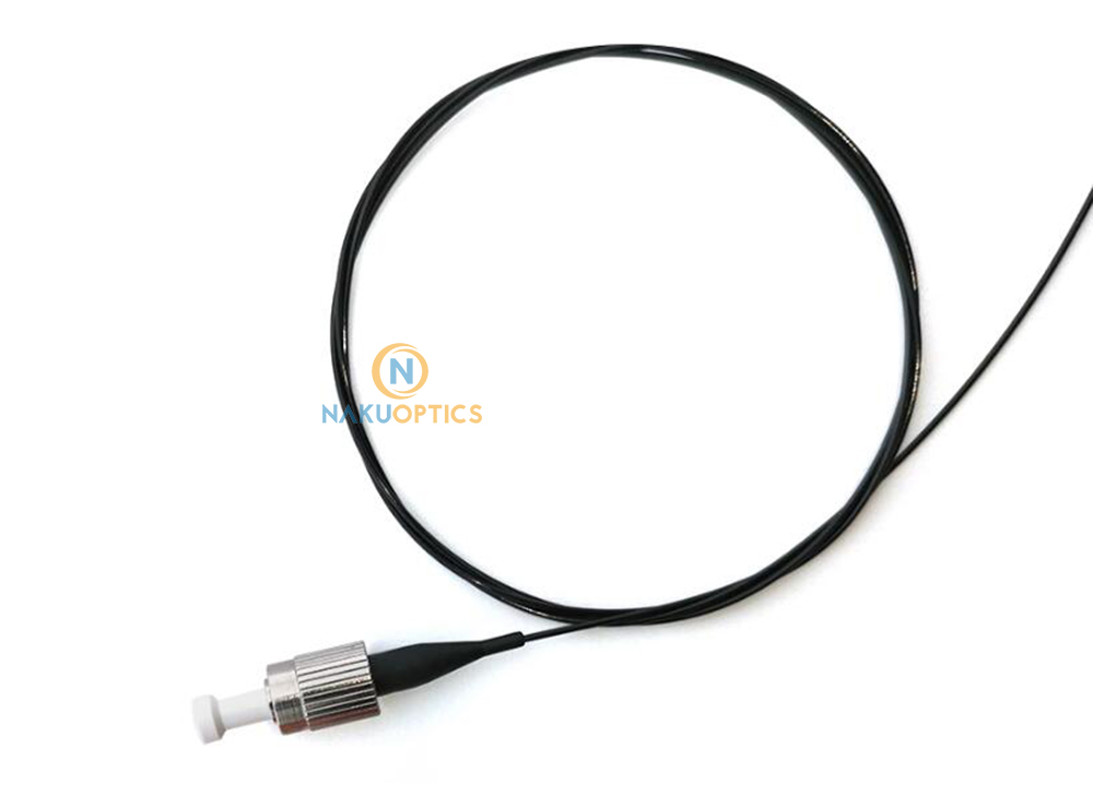 1064nm PM Fujikura Optical Fiber Pigtail 0.9mm FC Connector Customized ...
