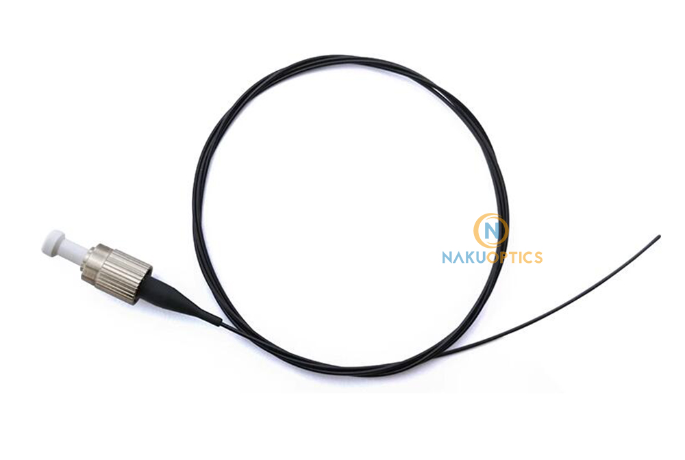 1064nm PM Fujikura Optical Fiber Pigtail 0.9mm FC Connector Customized ...