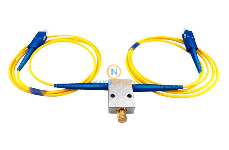 780nm In-Line Adjustable Fiber Attenuator with Single-mode Fiber ...