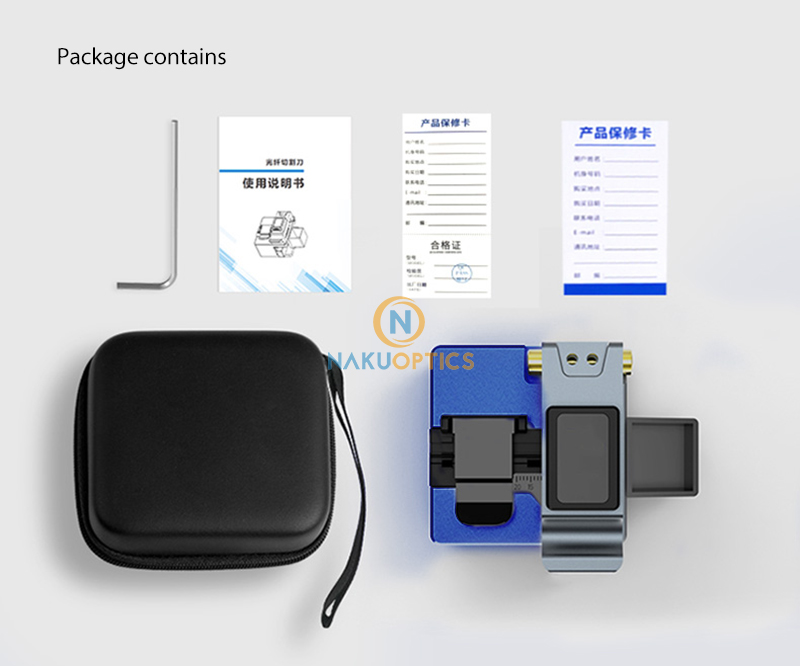 High Precision Fiber Optic Cutting Knife Cutting Machine Fiber Cleaver ...