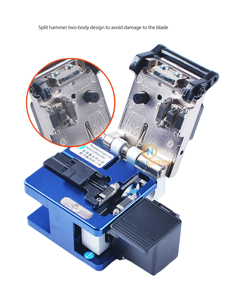 High Precision Fiber Optic Cutting Knife Cutting Machine Fiber Cleaver ...