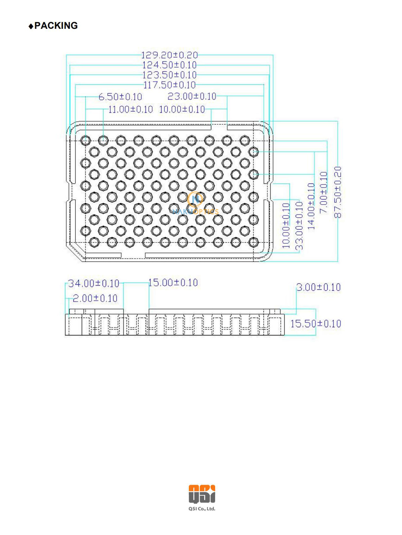 QL85R6SX QSI 850nm 200mW IR Laser Diode TO-18 Φ5.6mm - NakuOptics