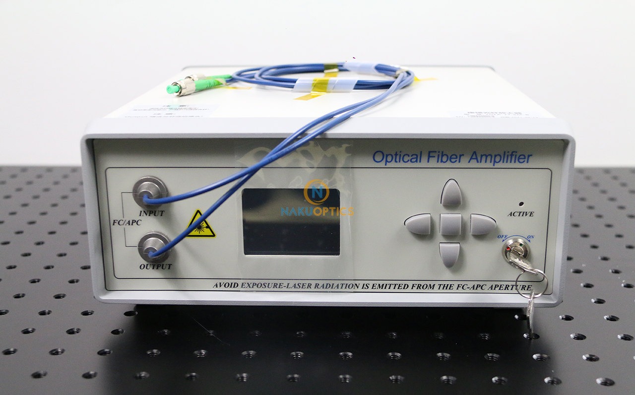 27dBm 500mW YDFA PM980 Ytterbium-doped Fiber Amplifier - NakuOptics