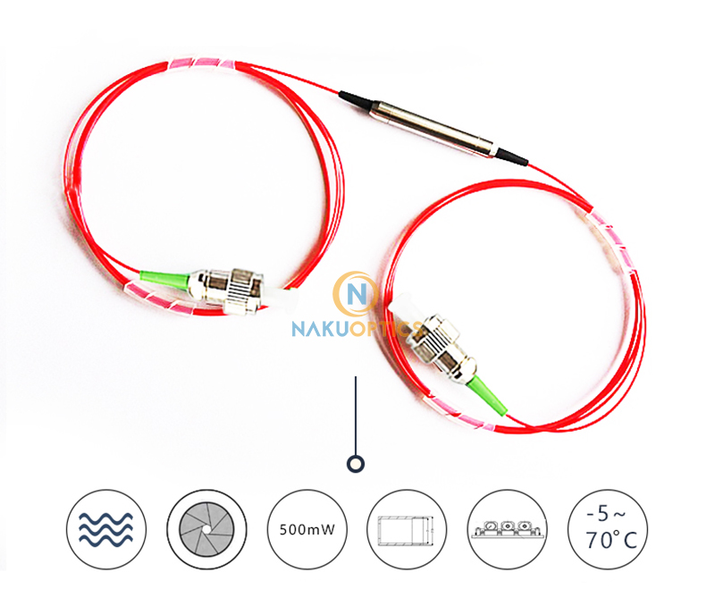 1310nm/1550nm Single/Dual Stage In-Line PM Fiber Isolator Fast/Slow ...