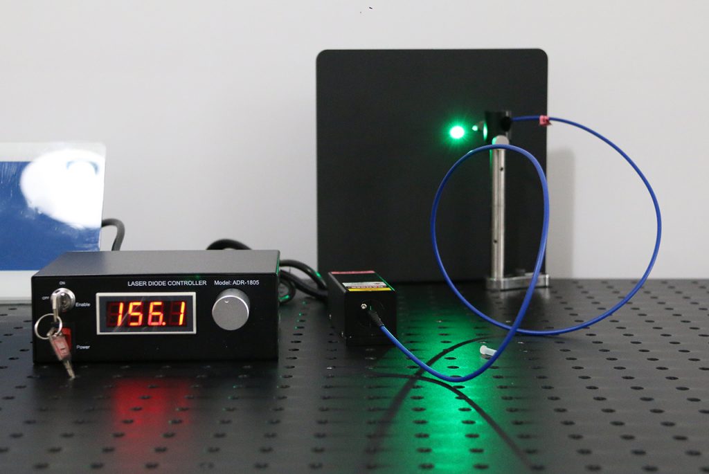 532nm 100mW 0.1nm Narrow Line-width Laser Fiber Output Raman Laser - NakuOptics