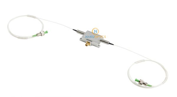 1550nm 200MHz Fiber Coupled AO Modulator - NakuOptics