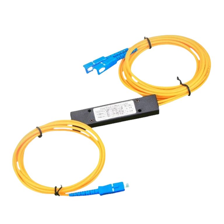 10pcs Fiber Coupler 1310nm~1550nm 1X2 Tapered Box Type SM Fiber Optic ...