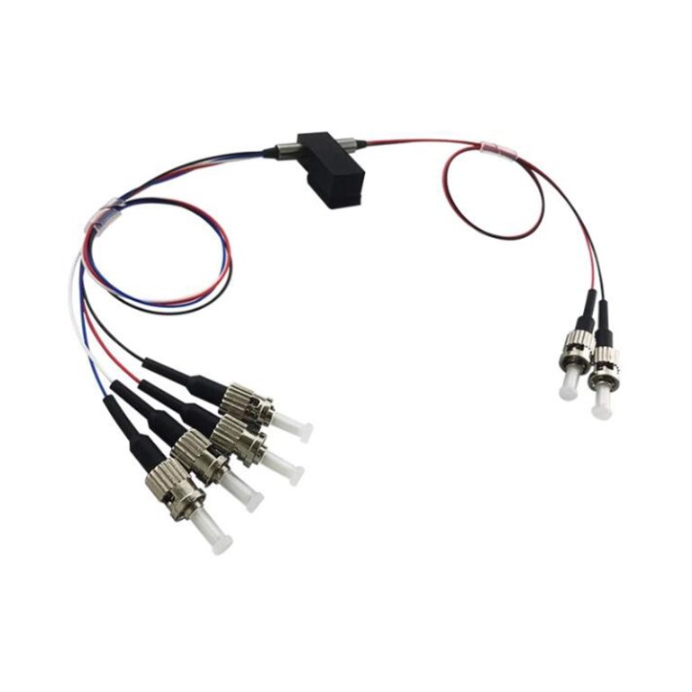 Dual 1X2 9/125um Single-mode Fiber Bypass Optical Switch 800~1600nm 2X4 ...